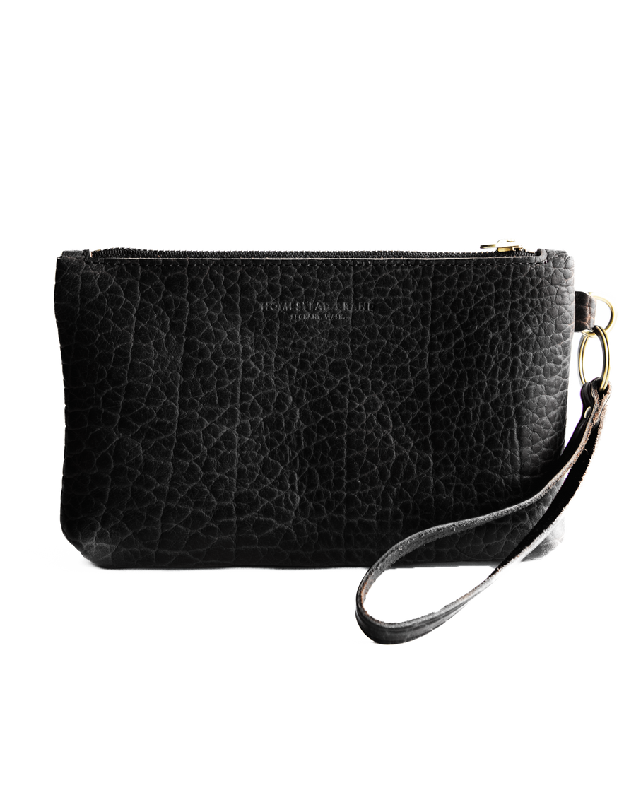 Bison Small Zipper Clutch No. 1103 – Homestead Brand
